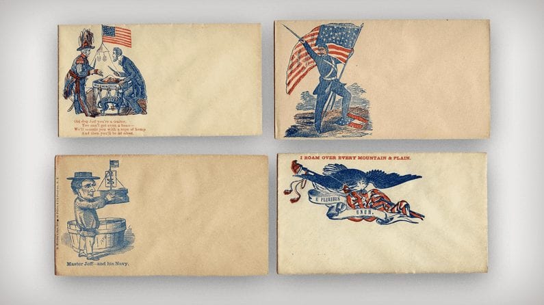Civil War Envelopes | Letter Jacket Envelopes