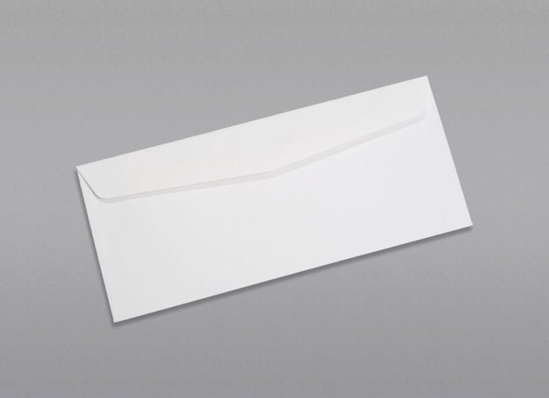 Custom Printed #10 Regular Side Seam Envelopes with Gum Adhesive