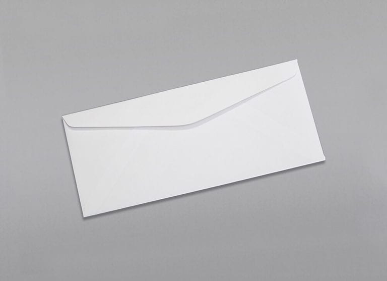 Custom Printed #9 Regular Envelopes with Gum Adhesive
