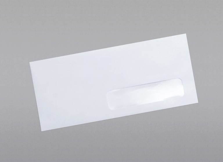 Custom Printed #10 Right Side Window Envelopes w/ Gum Adhesive