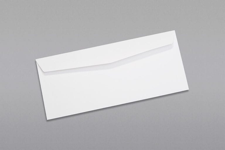 Custom Printed #9 Regular Side Seam Envelopes with Gum Adhesive