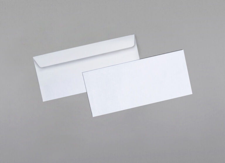 Custom #10 Security Tinted (Blue) Envelopes with Peel & Stick Adhesive