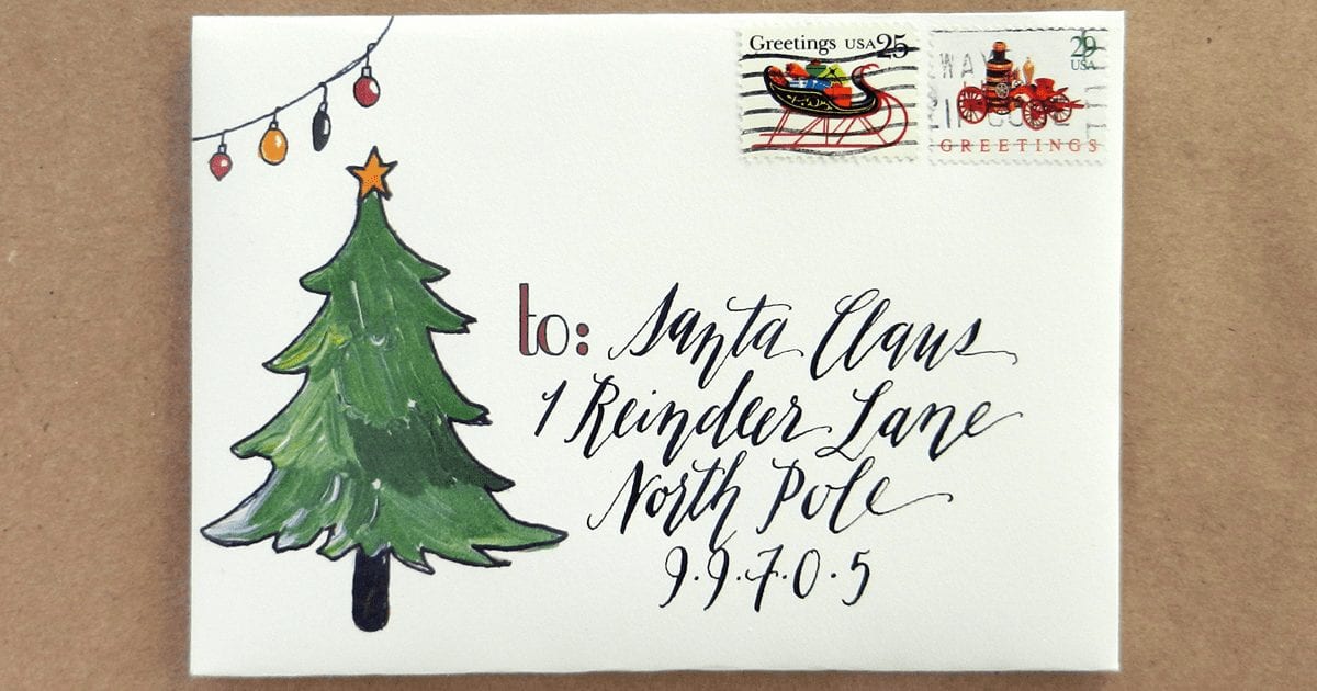 7 Fun Tips to Spruce Up Holiday Mail | Letter Jacket Envelopes